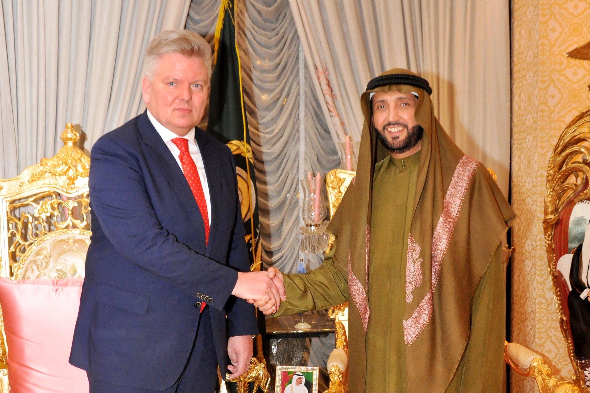 His Excellency Suhail Mohd. Al Zarooni and His Excellency Robert Rostek ...