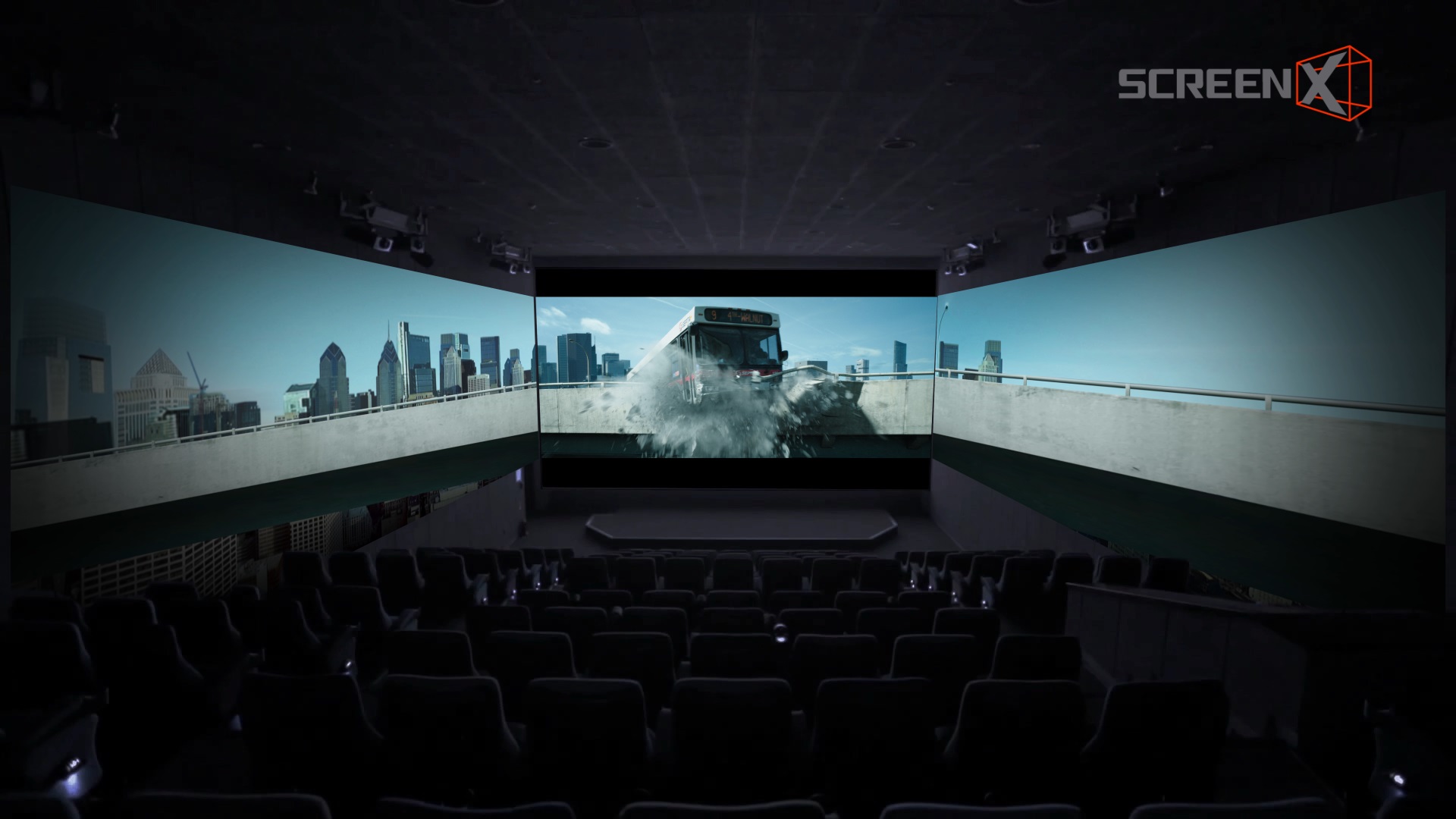 Get ready for a panoramic movie-marathon experience at ScreenX, Reel ...