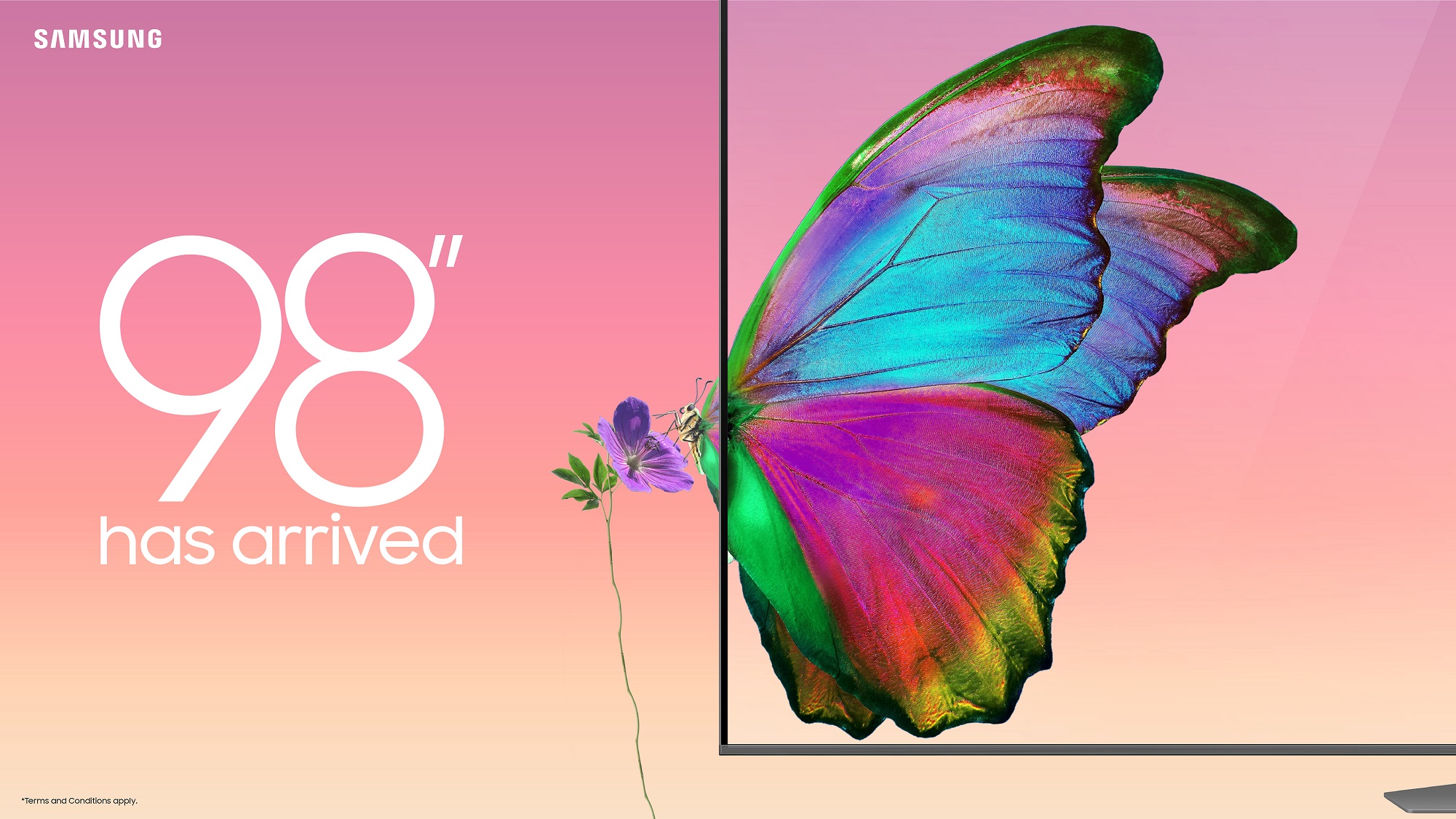 Samsung announces early order for 98" QLED, its biggest Smart TV yet