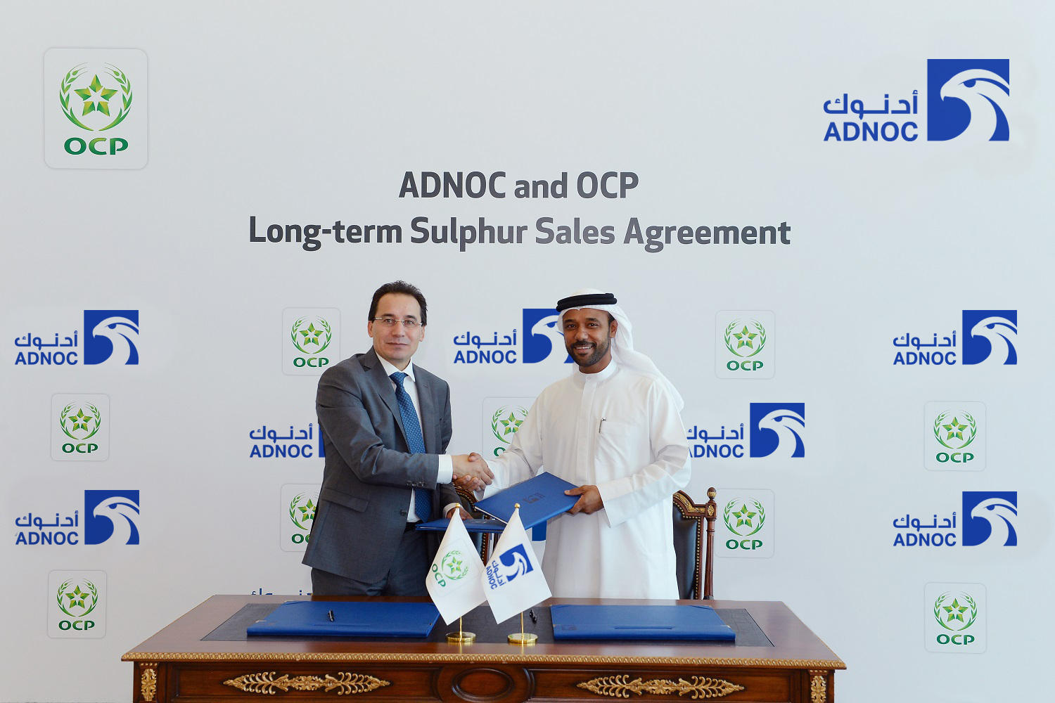 ADNOC and OCP Sign Long-Term Sulphur Sales Agreement and Will Explore Future Volume Increase
