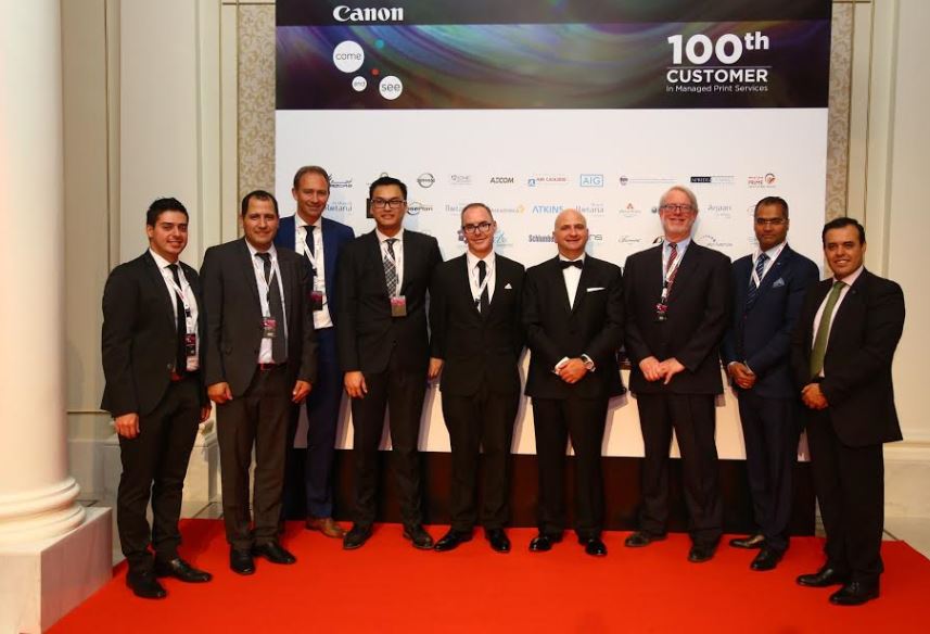 Canon Emirates signs its 100th Managed Print Service contract in the UAE