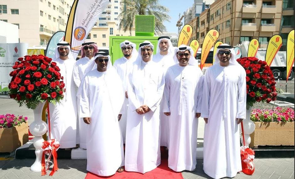 EMGAS unveils CNG Station at Emirates Driving Institute