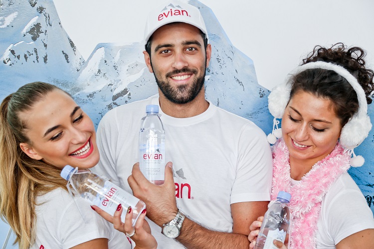 evian brings the French Alps to the UAE