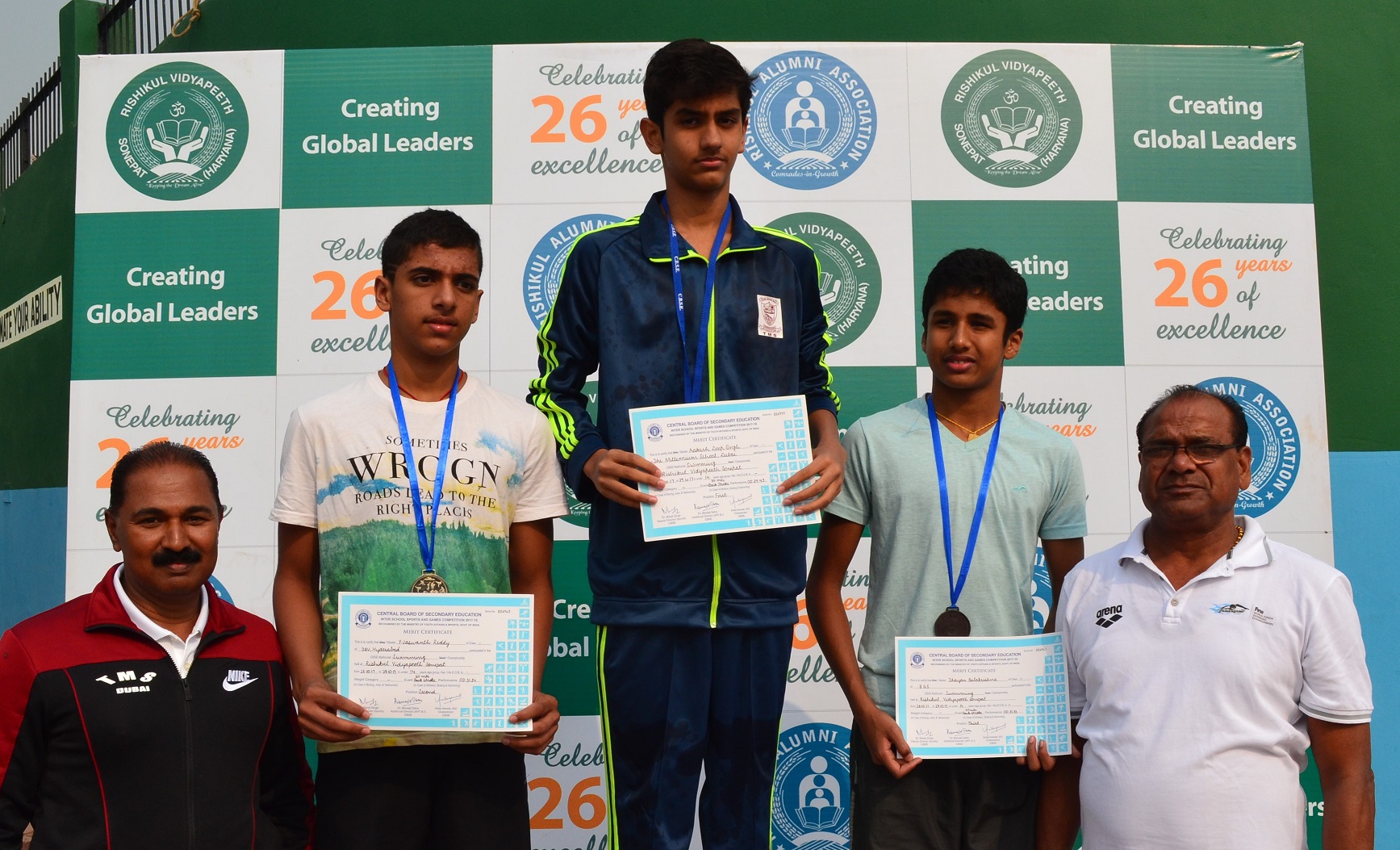 GEMS Student Claims Champion Title at CBSE National Swimming Meet