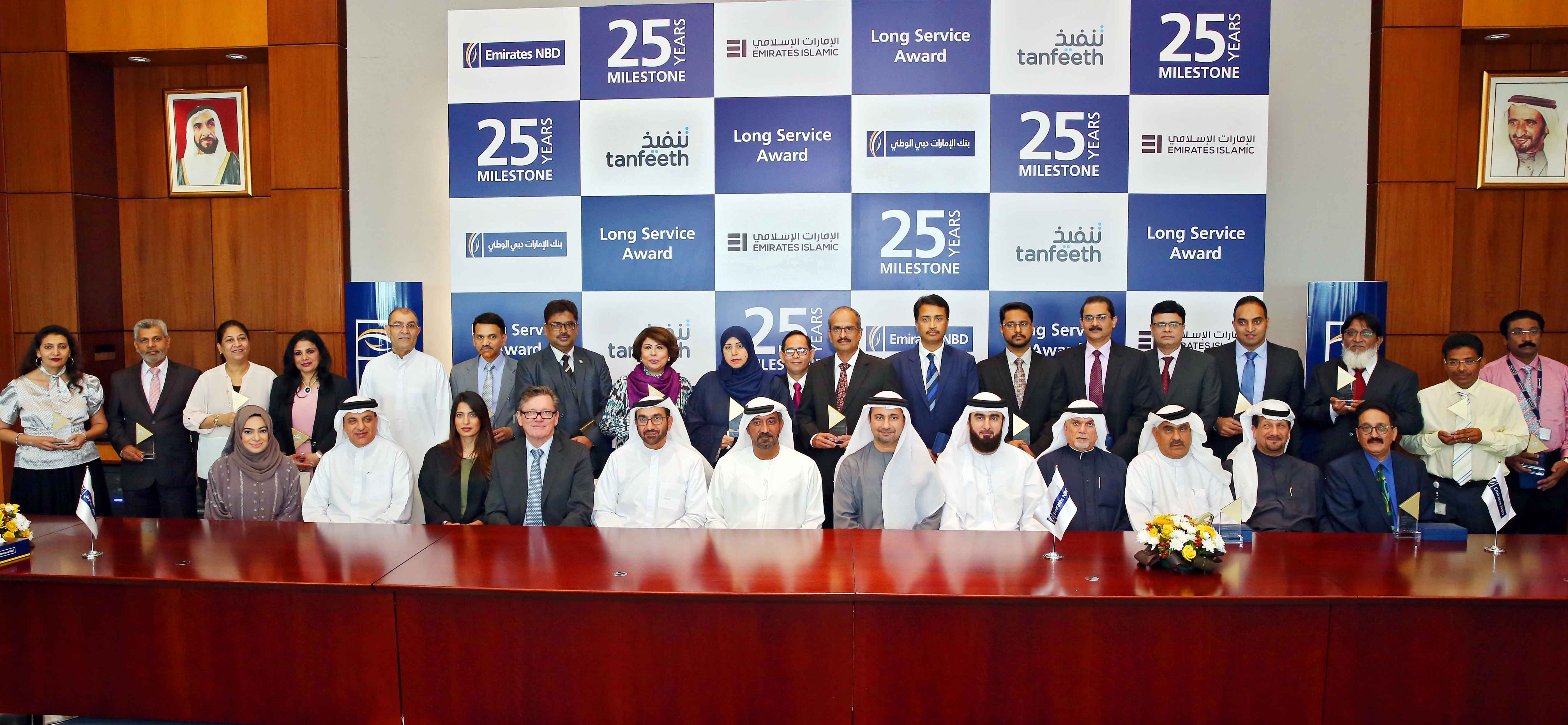 HH Sheikh Ahmed Bin Saeed Al Maktoum Felicitates Emirates NBD Staff ...