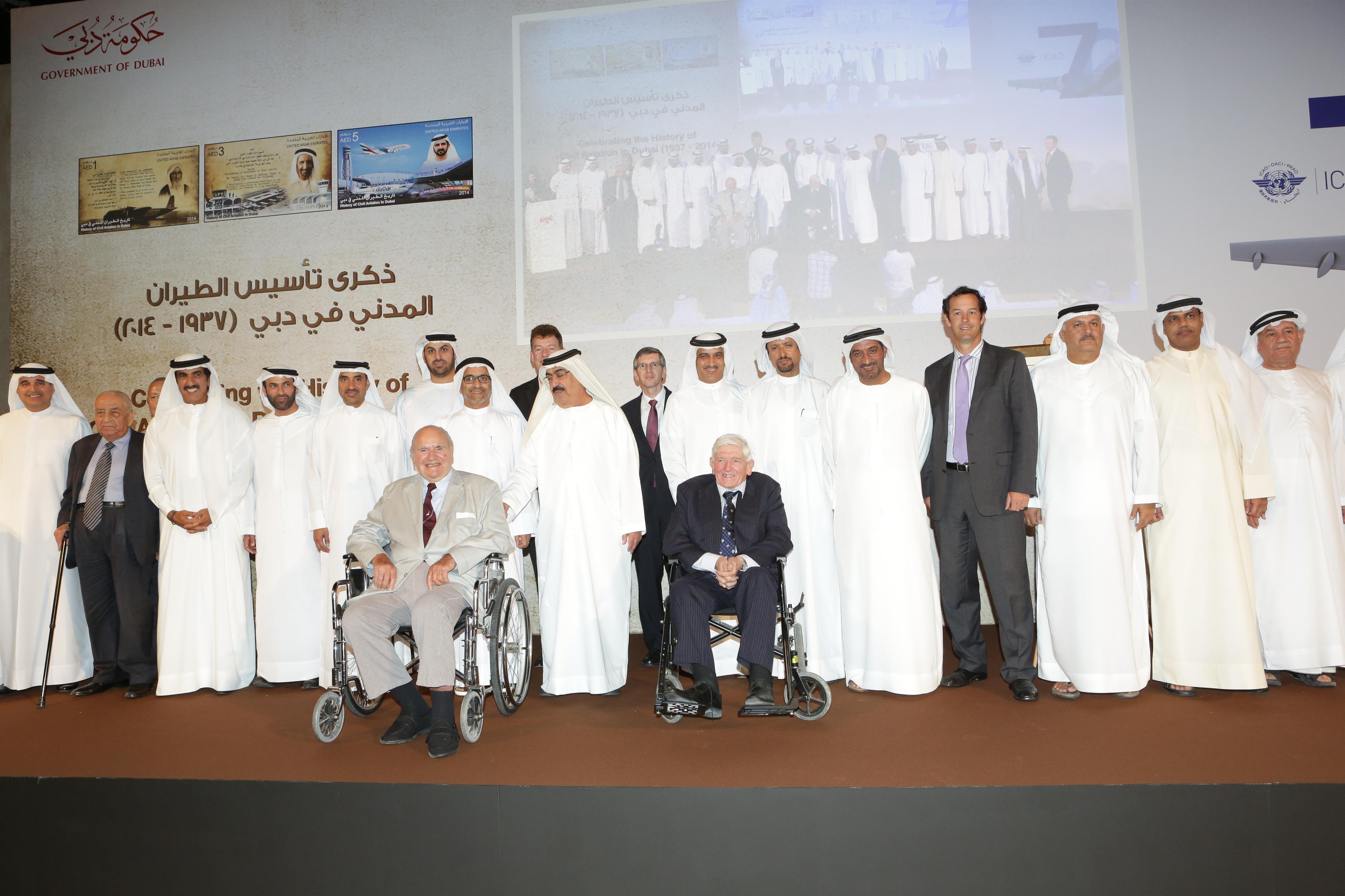 H.H. Sheikh Ahmed releases commemorative stamps on history of civil ...