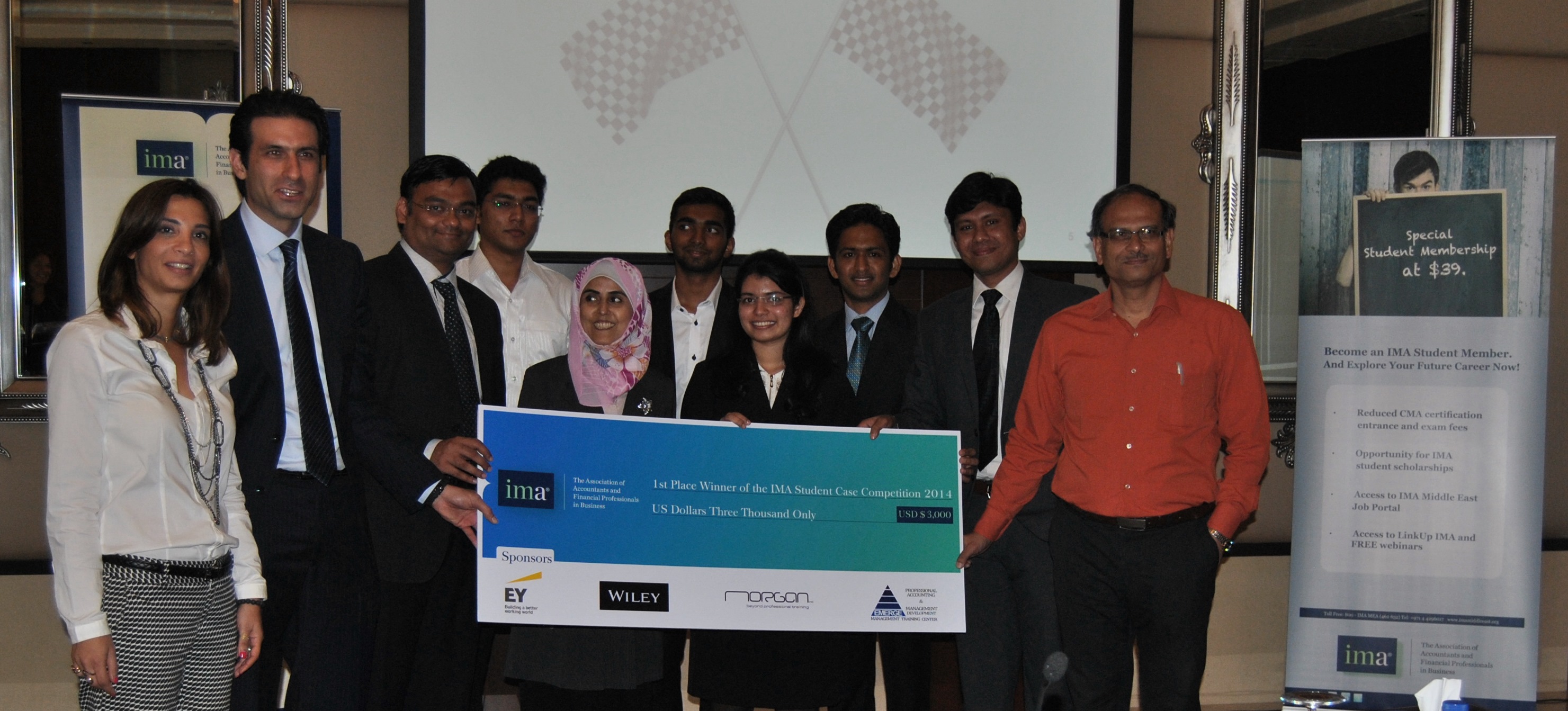 IMT Dubai named as winners of the IMA Middle East Student Case ...