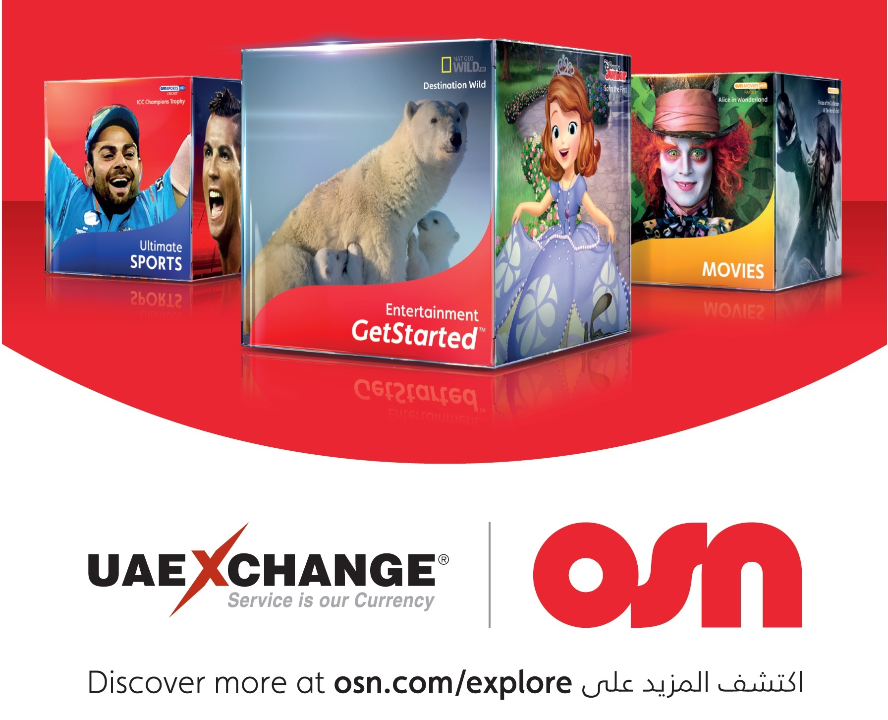 OSN Subscribers can now Make Payments at UAE Exchange Outlets Across ...